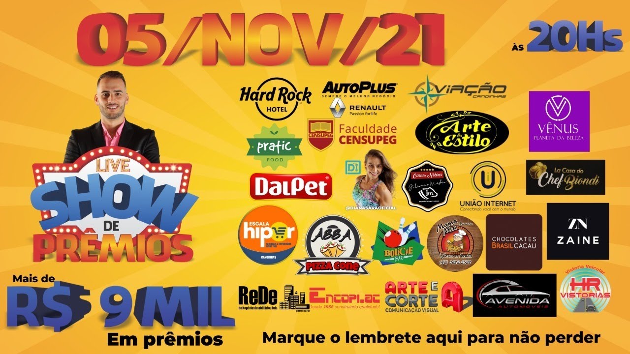 Live Show de Prêmios - YouTube