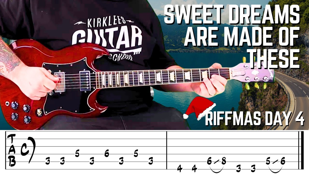 Sweet Dreams Are Made Of These | Sweet Dreams Guitar Tutorial | FREE ...