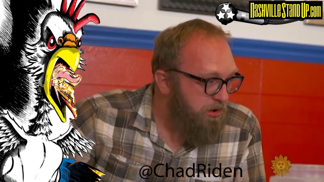 COMEDY CATACLYSM: comedians eat Nashville hot chicken - Chad Riden on ...