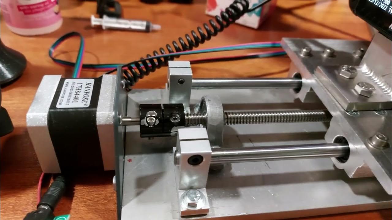 Automated Arduino nano macro rail for focus stacking - YouTube