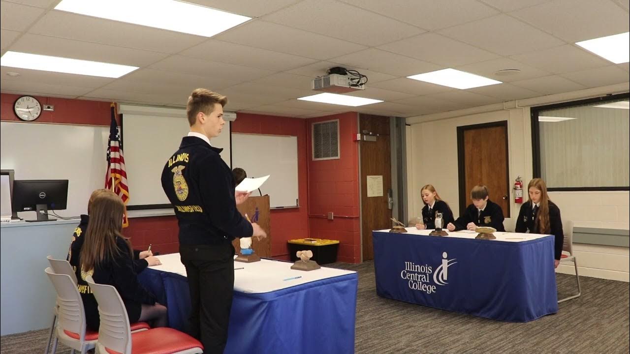 2023 Williamsfield FFA Conduct of Chapter Meetings Presentation - YouTube