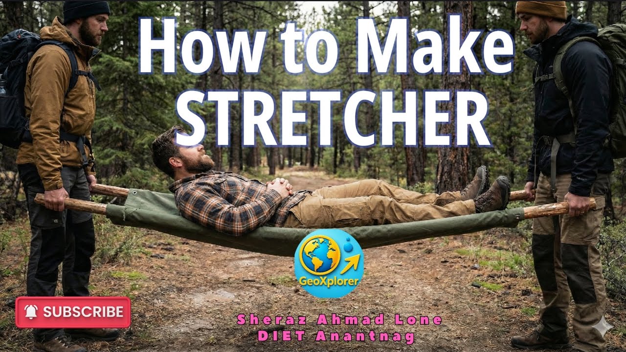 How to Make an Improvised Stretcher (Emergency First Aid) - YouTube