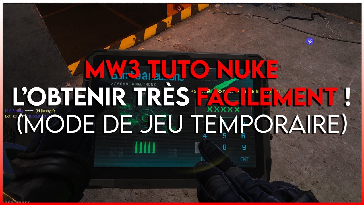 MW3 - Tuto Nuke - L'obtenir très facilement / Mode temporaire - YouTube