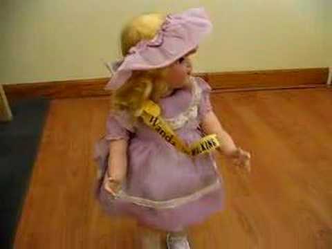 wanda walking doll - YouTube