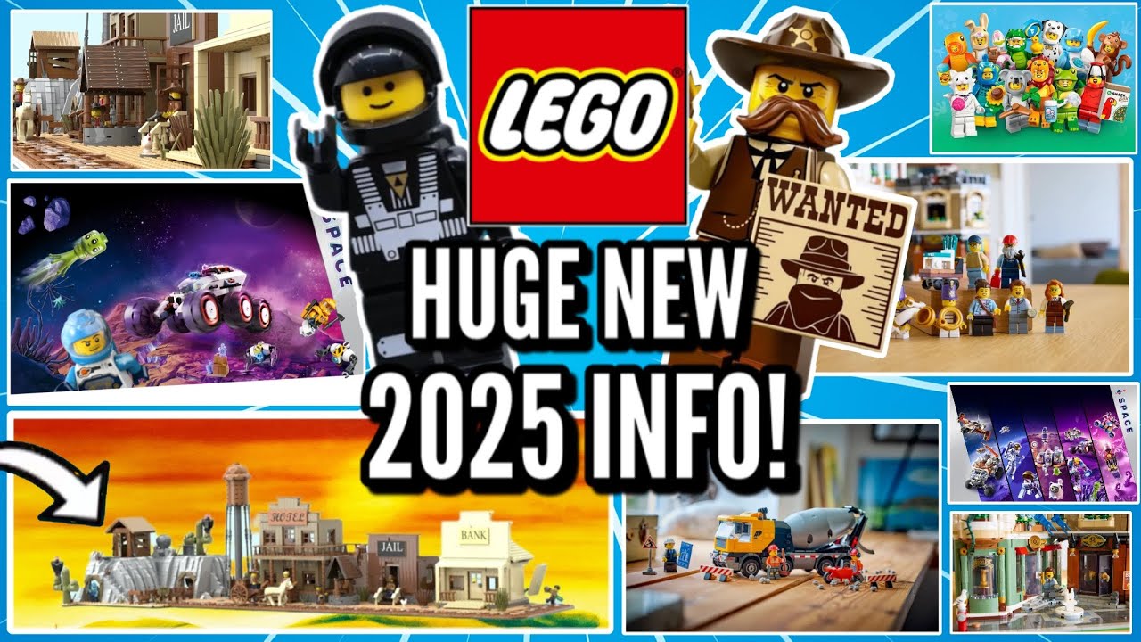 SO MUCH LEGO NEWS! Space, Western Return, NEW Modular, Bricklink Drama ...