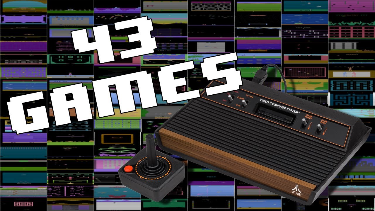 I Played 43 Games for the Atari 2600 (VCS) - YouTube