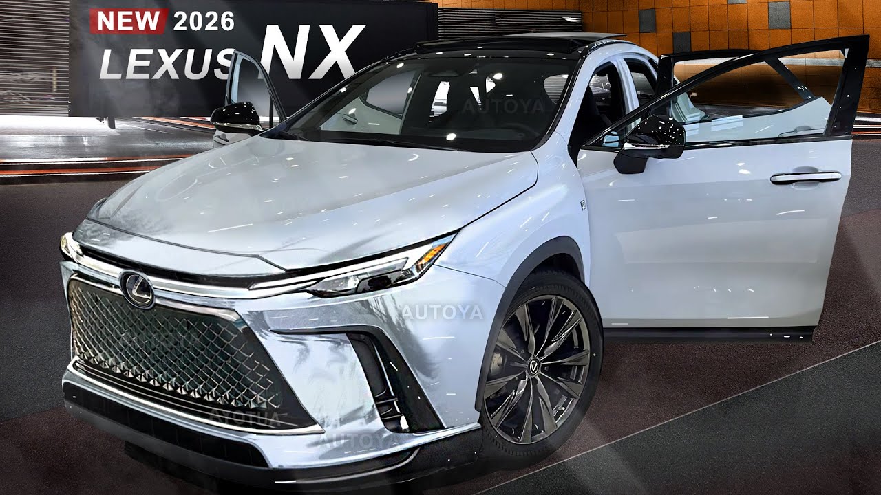New Lexus NX 2026 Facelift - FIRST LOOK at EXTERIOR Restyle and INTERIOR Refresh - YouTube