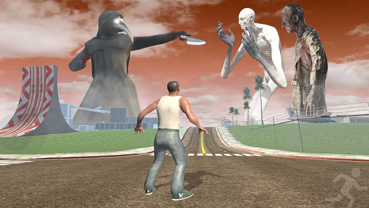 SP096 fight SCP049 in Indian bikes drawing 3D - YouTube