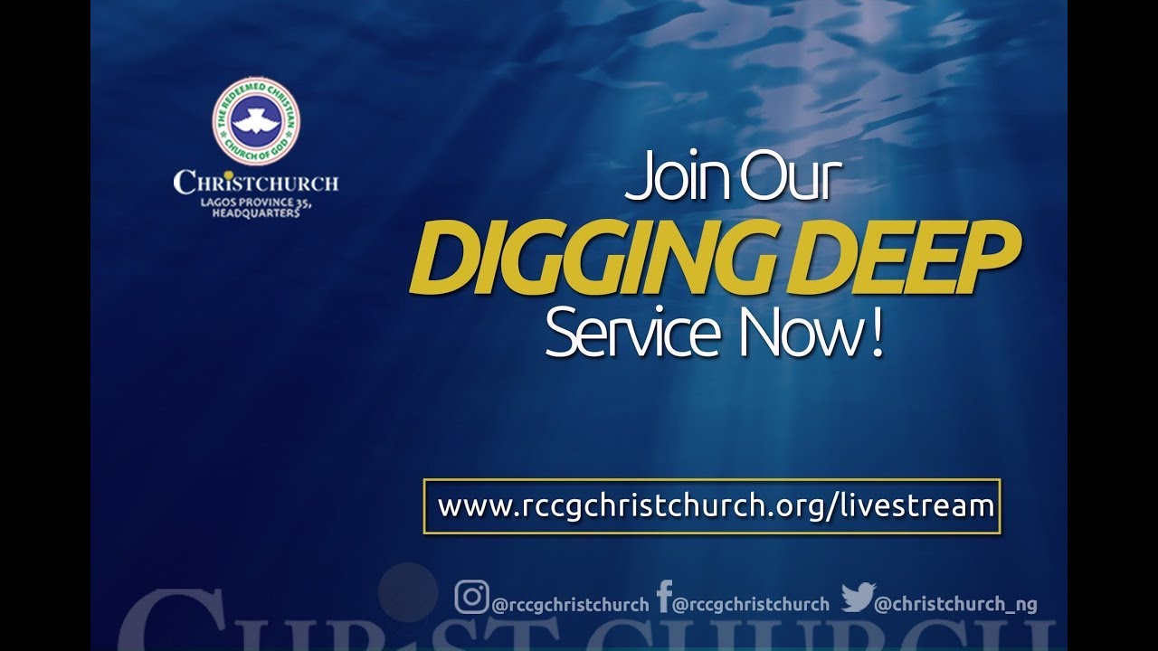 DIGGING DEEP SERVICE | 24TH OCTOBER 2017 - YouTube