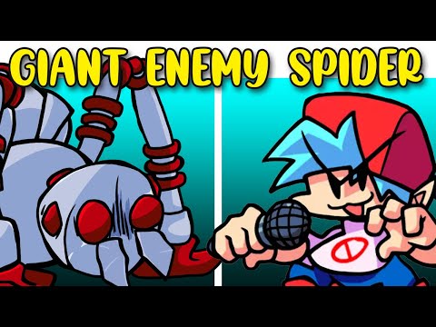 FNF VS Giant Enemy Spider (with HIGH EFFORT) - YouTube
