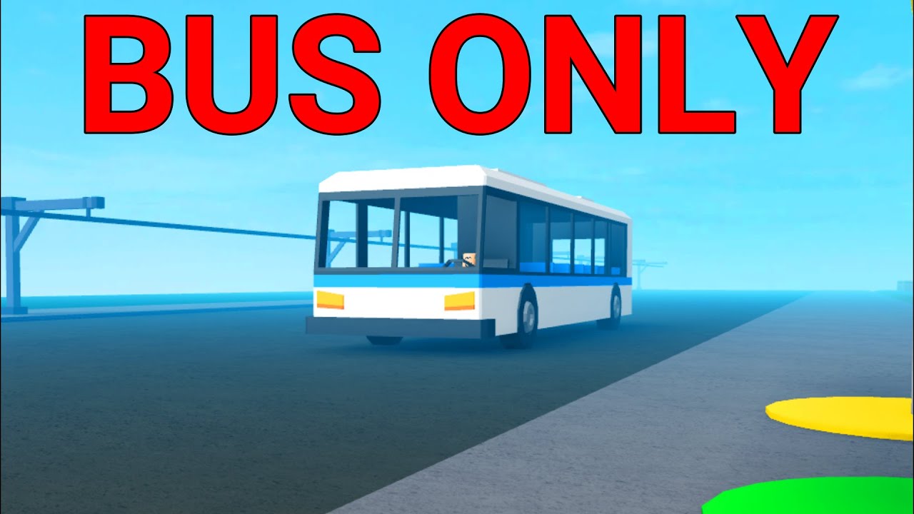 🔴ROBLOX LIVE🔴 RACE AROUND THE WORLD BUS ONLY CHALLENGE - YouTube