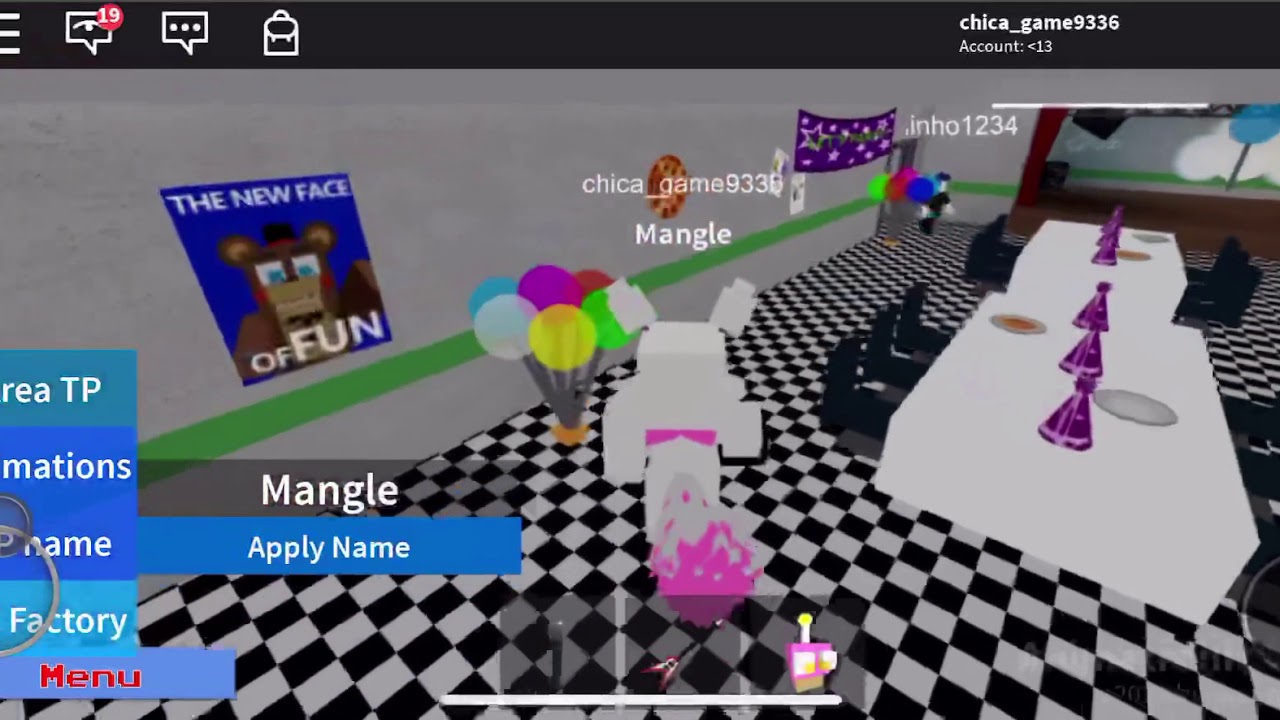 Mangle make ROBLOX - YouTube