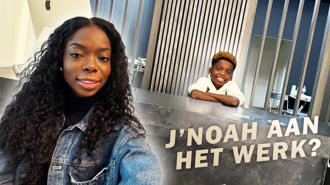 WE ZIJN TERUG! J'NOAH GAAT AAN HET WERK BIJ ZIJN VADER. #78 - YouTube