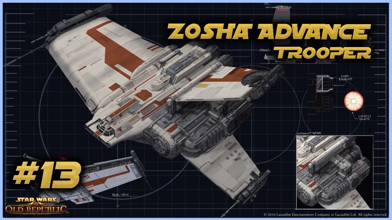 SWTOR | Space Combat: Zosha Advance #13 - YouTube