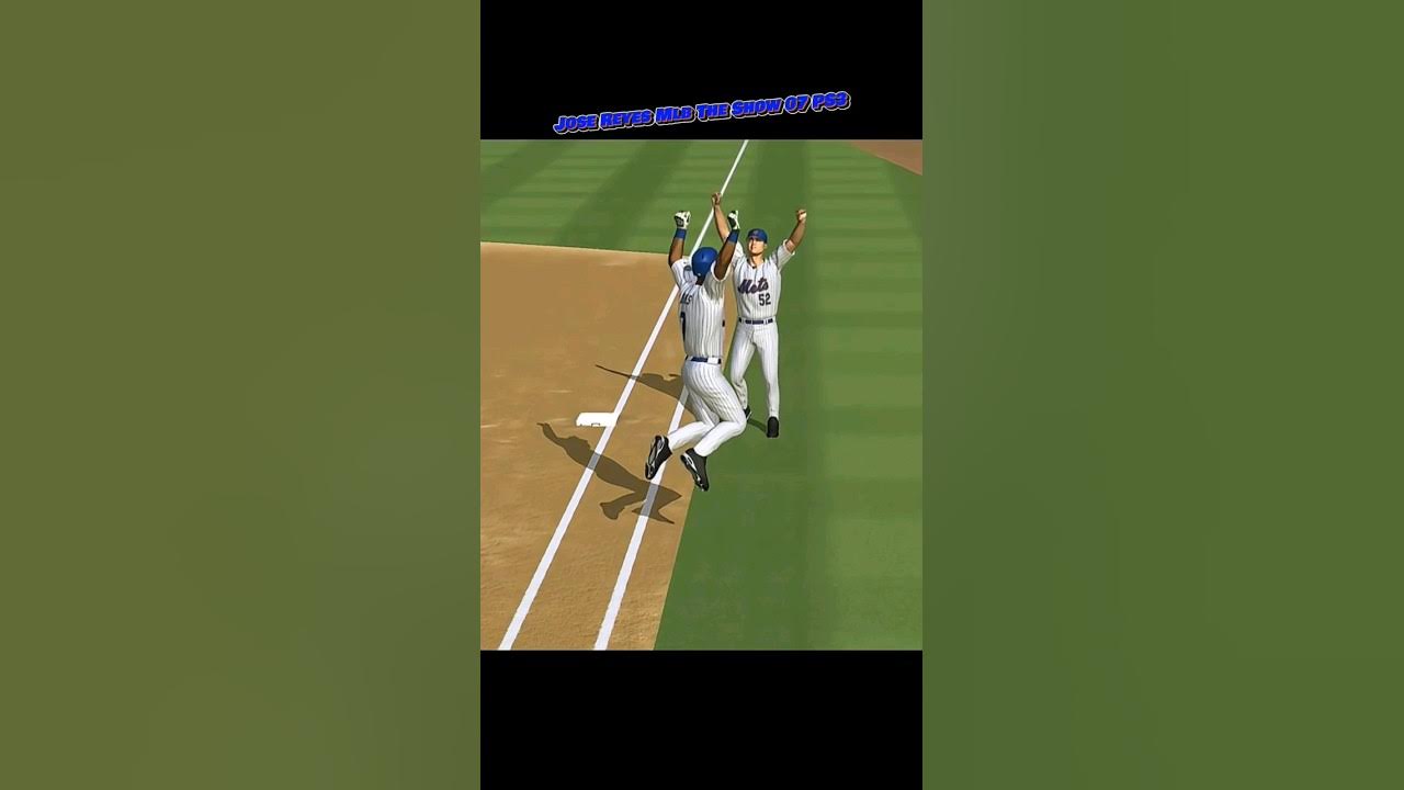 Jose Reyes Mlb The Show 07 PS3 - YouTube