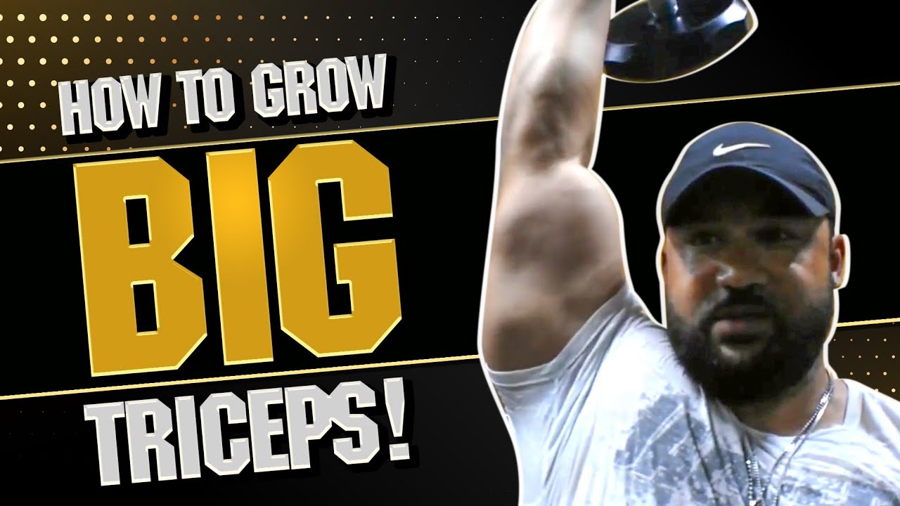 Building BIG TRICEPS! 3 TOP EXERCISES! - YouTube