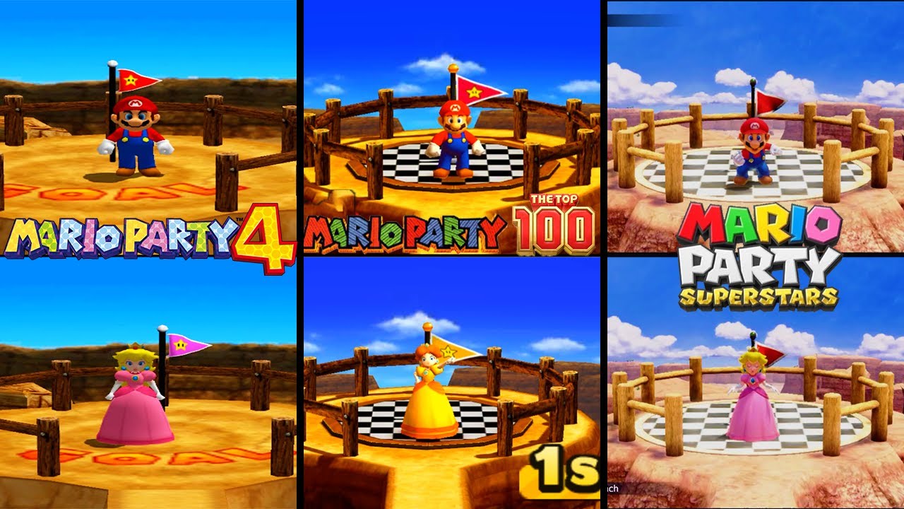 Evolution of Paths Of Peril Minigames in Mario Party (2002-2021) - YouTube
