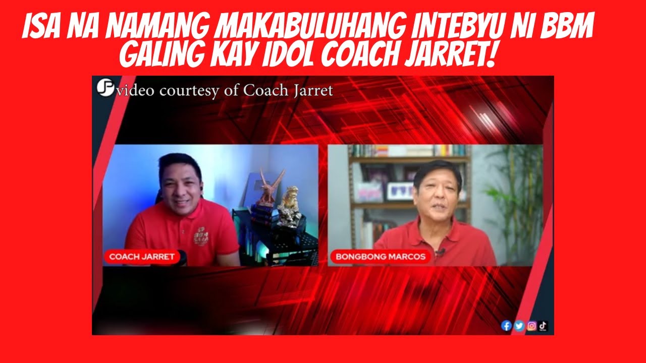 BBM INTERVIEW WITH COACH JARRET 01-19-22 | ISA NA NAMANG MAKABULUHANG ...