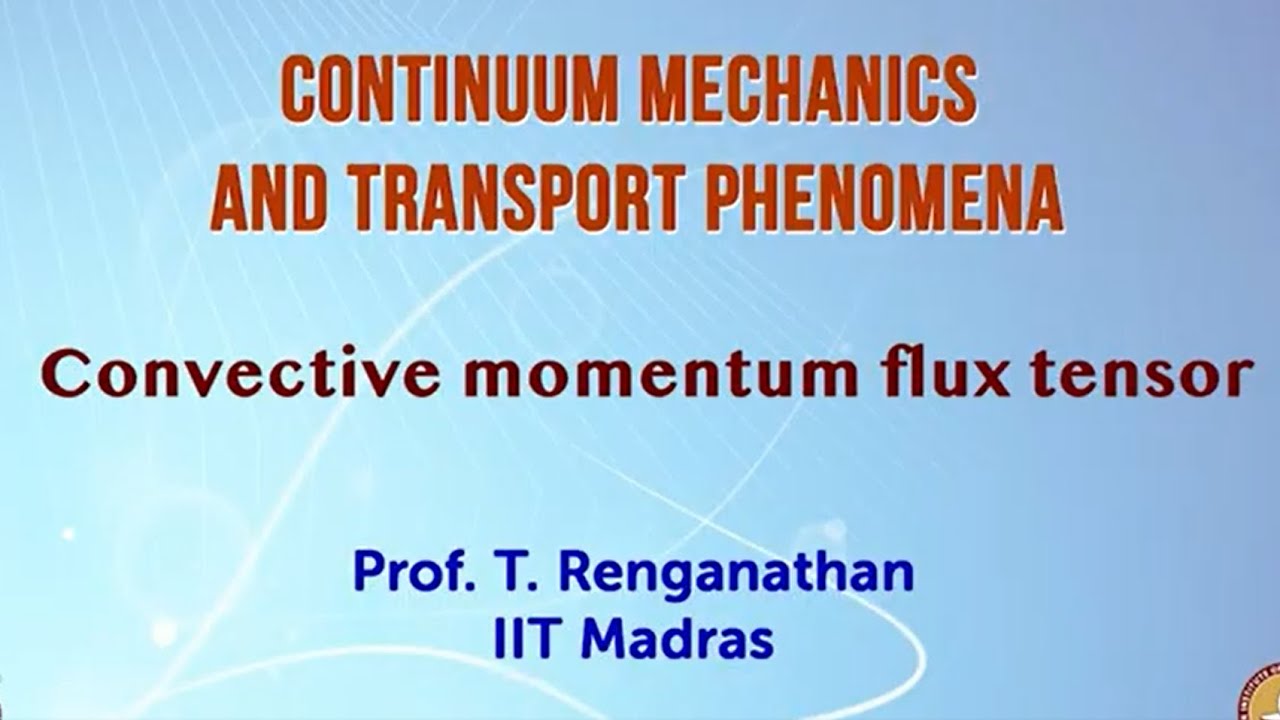 Convective momentum flux tensor #swayamprabha #CH33SP - YouTube