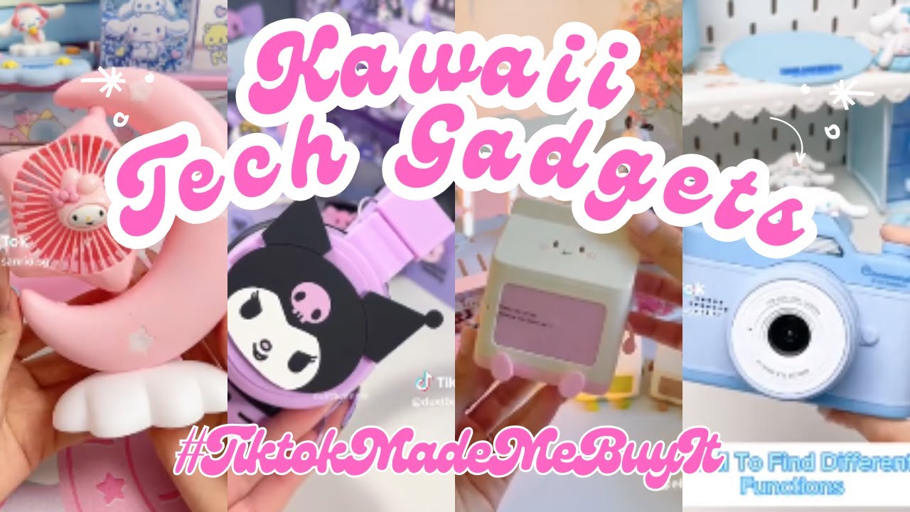 25 Kawaii Tech Gadgets You NEED! | Amazon Finds #3 + TikTok Trends ...