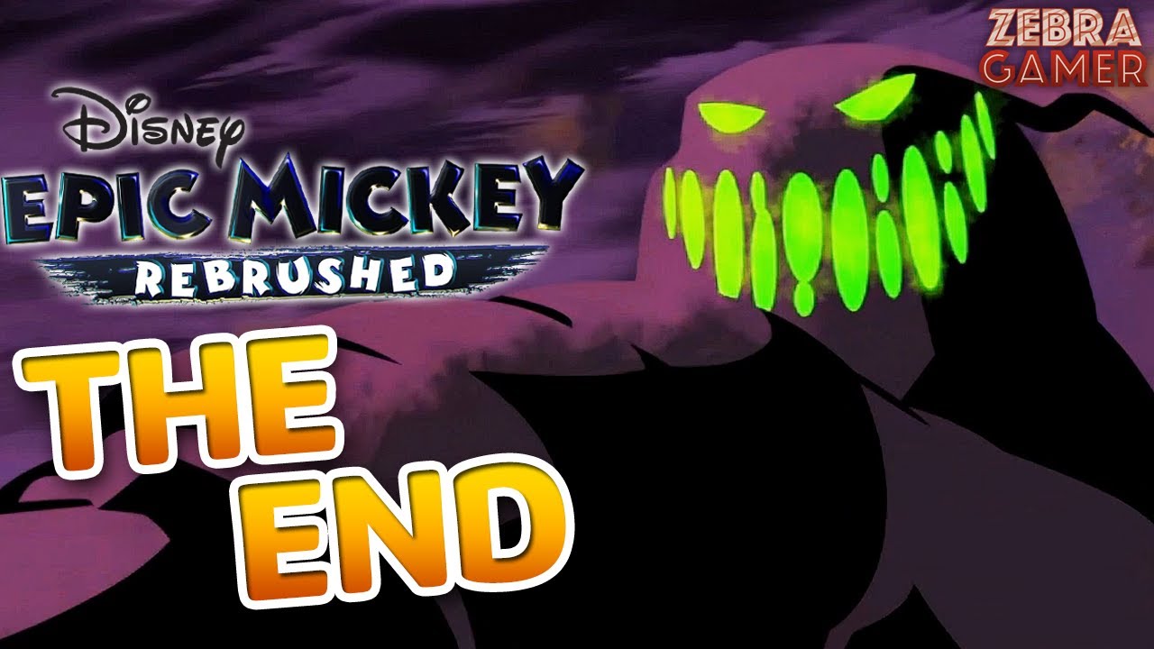 The End! Phantom Blot Final Boss! - Disney Epic Mickey: Rebrushed ...