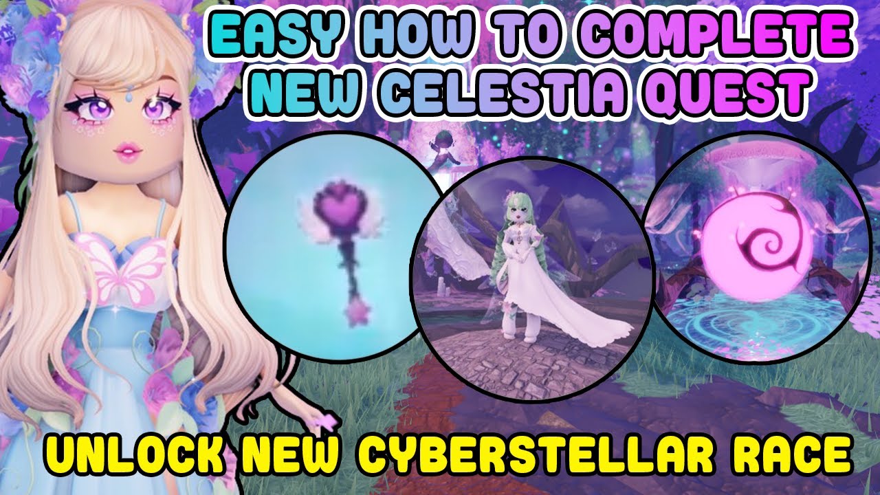 EASY How To Complete NEW Celestia Quest Unlock Cyberstellar Race Minigame Astro Renaissance ...