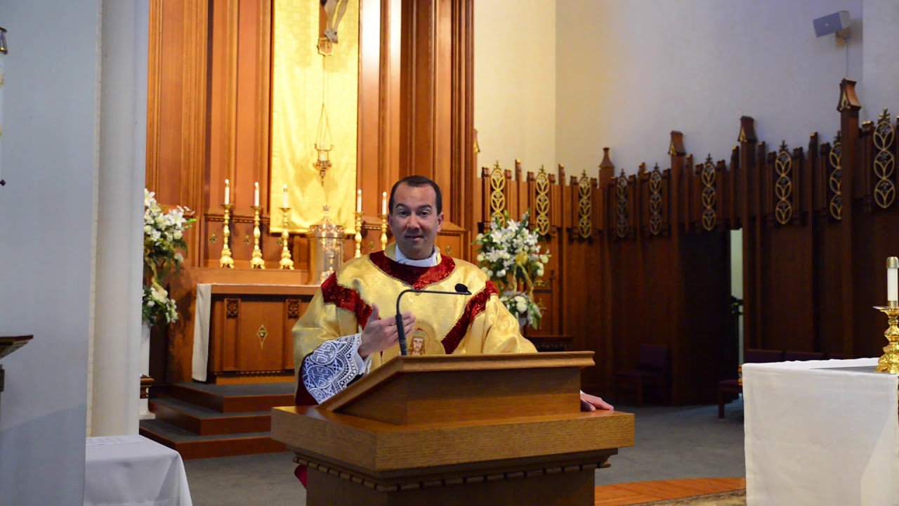 Holy Thursday Homily - Fr. Jay Mello - YouTube