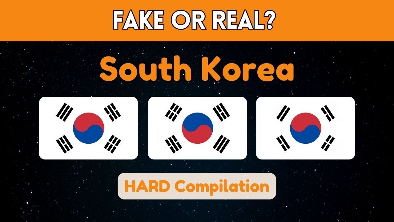 Fake or Real? Can you spot all REAL flags before time runs out? - YouTube