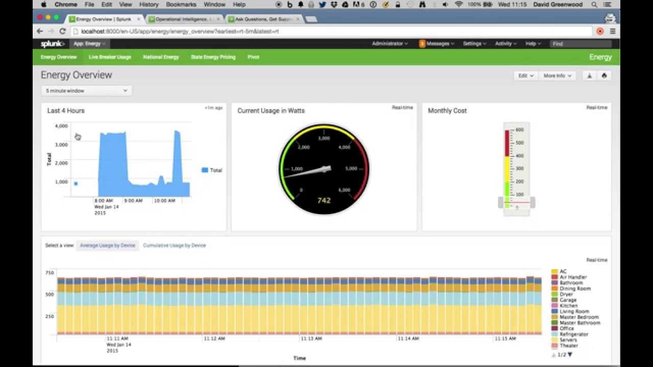 Splunk Connected Home Demo - YouTube