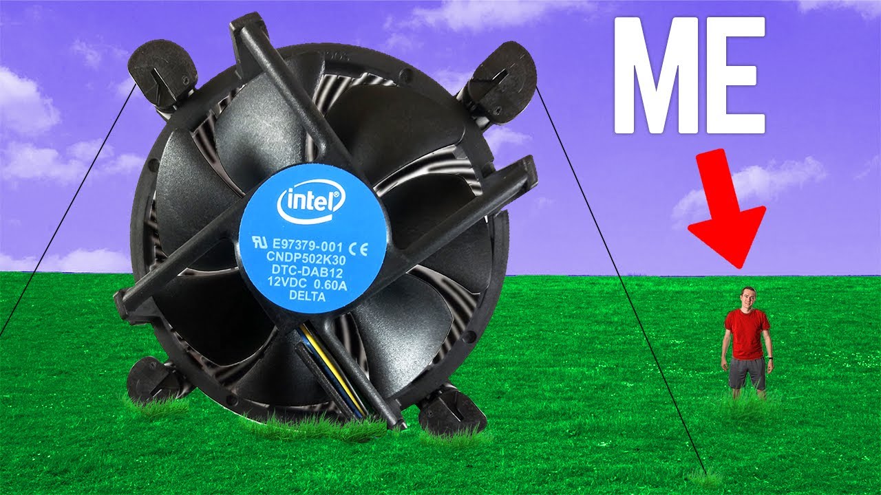 Creating the World's Largest CPU Cooler - YouTube