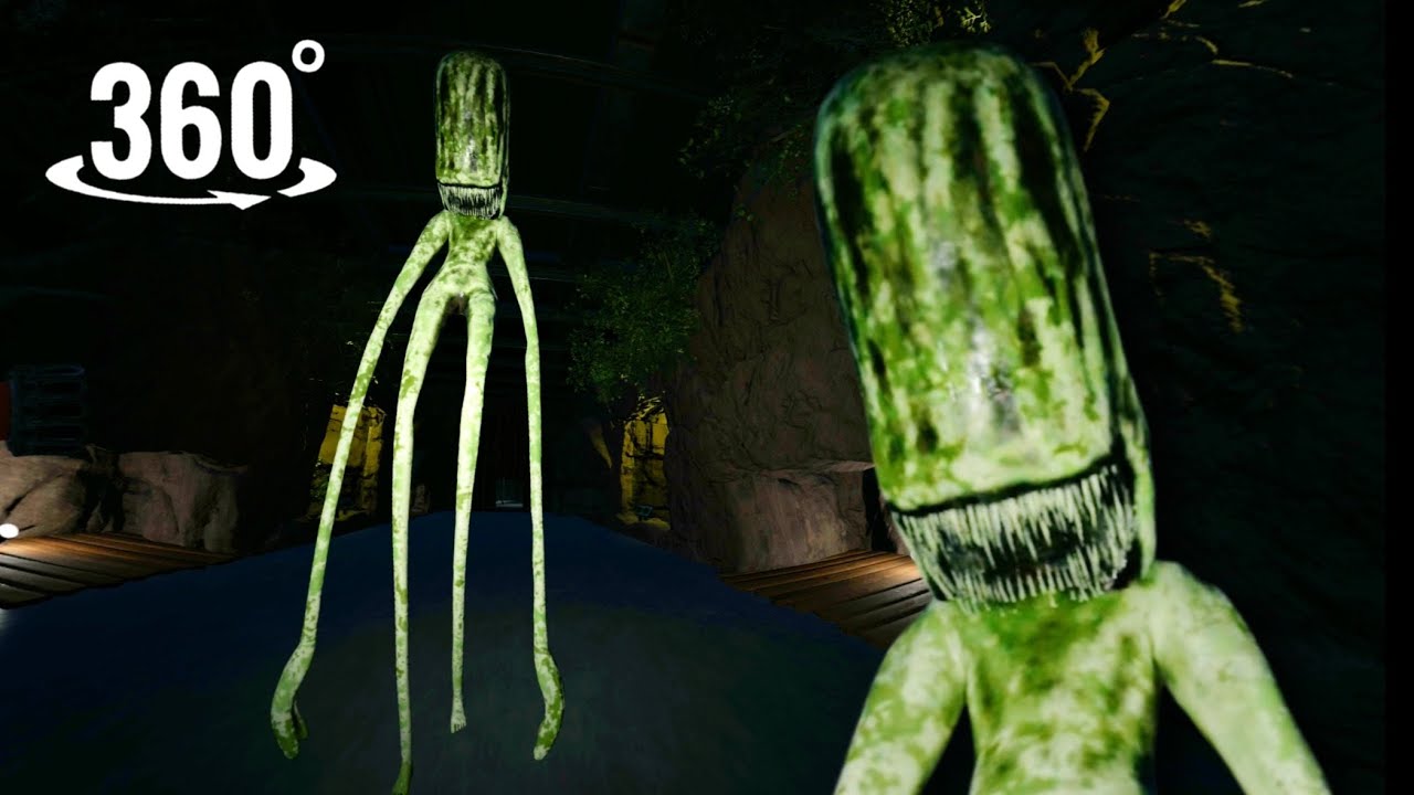 360° Face Your Fears with Stick Spider Monster in VR! (Zoonomaly) - YouTube