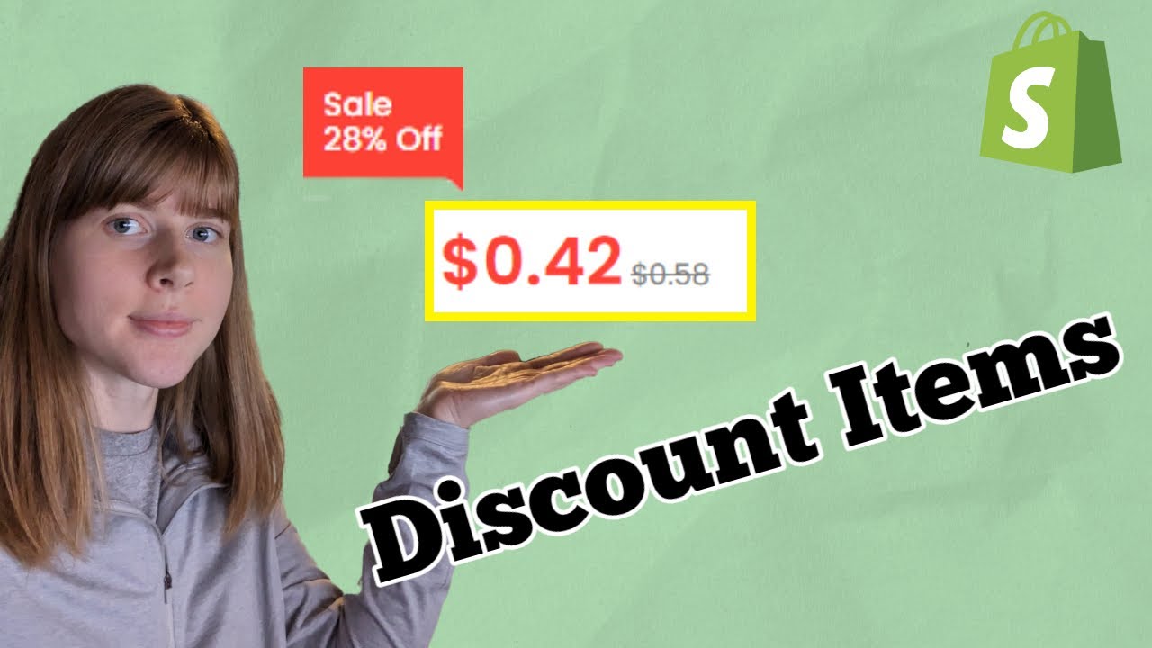 Compare at Prices/Discount Your Items on Your Shopify Store - YouTube