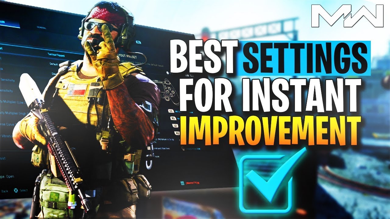 BEST SETTINGS FOR MODERN WARFARE PS4/XBOX! (Best Controller ...