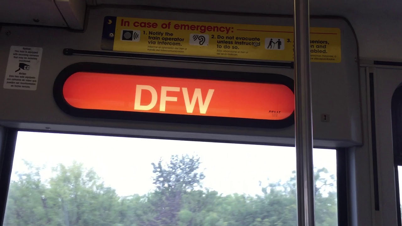 DART Rail signs changing - YouTube