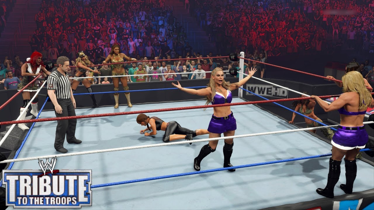 Kelly, Alicia, Eve, & Maria Menounos vs. The Bella Twins & Divas of ...