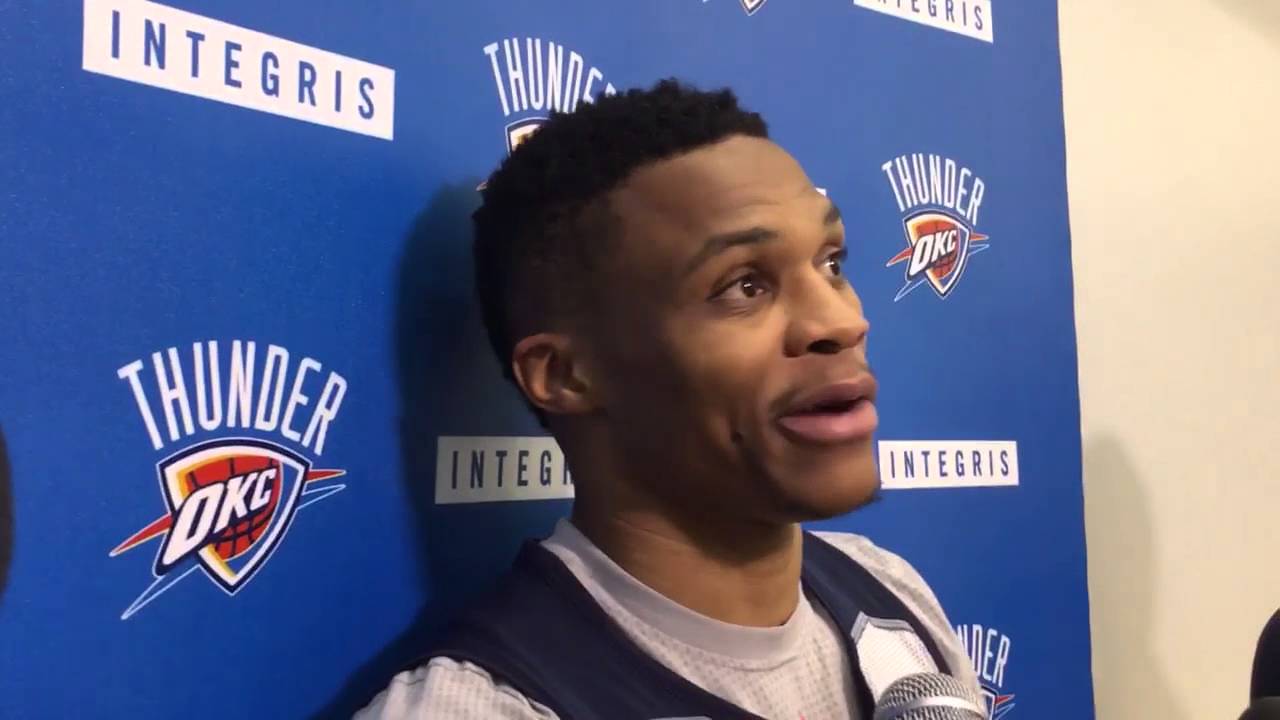 Thunder: Interview with Russell Westbrook - YouTube