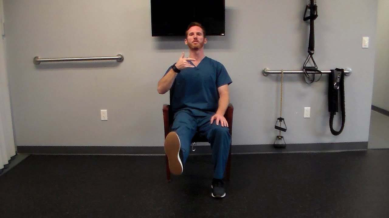 Seated Lower Body Workout - YouTube