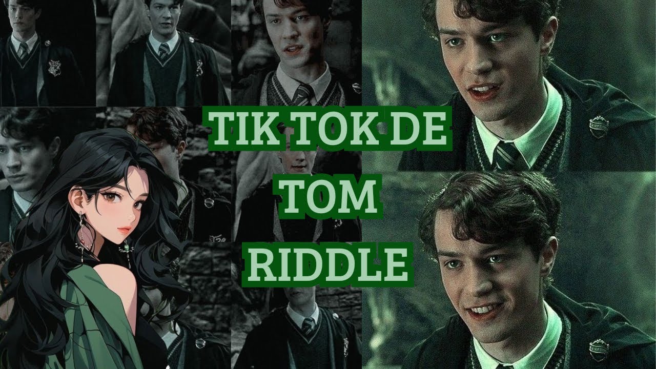 TIK TOK DE Tom Riddle #tomriddlesgrave #slytherinedit #riddle #hogwarts ...