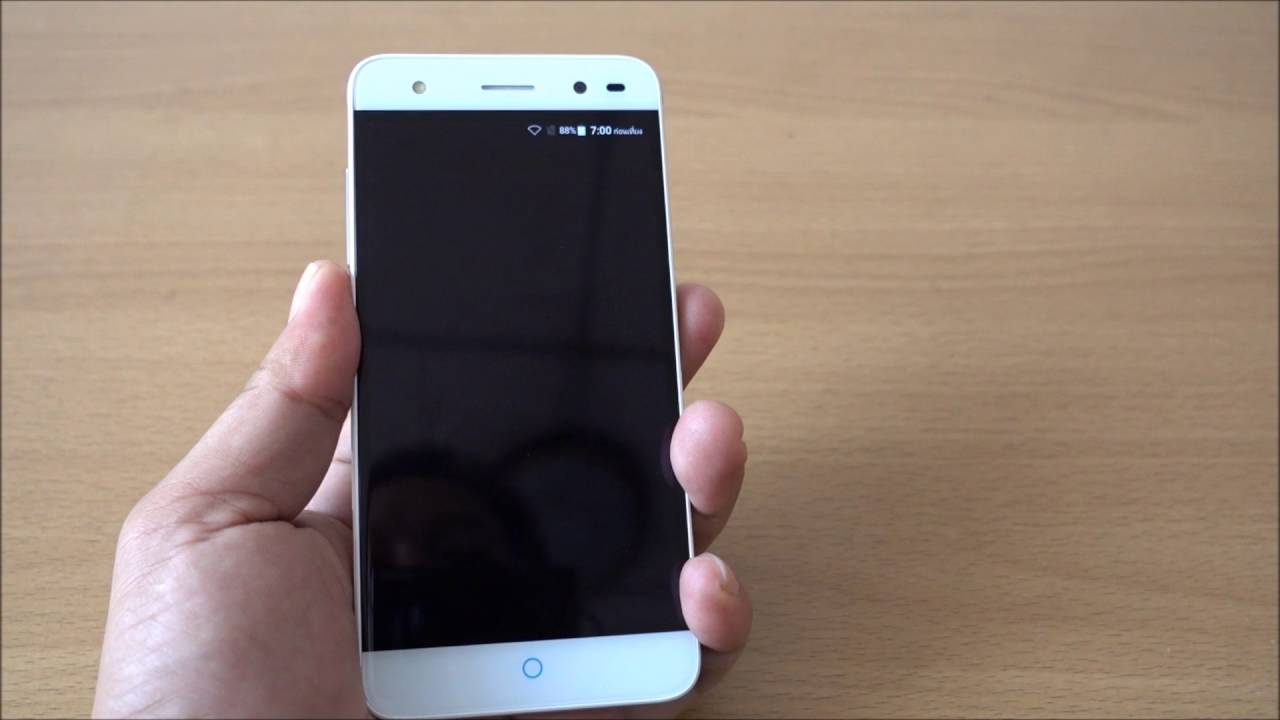 Test fingerprint on ZTE BLADE v7 LITE - YouTube