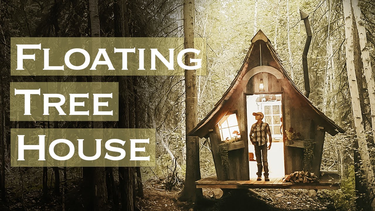 Captivating Treehouse Build -TIMELAPSE- (Start to Finish) - YouTube