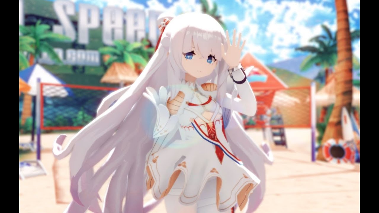 【Azur Lane MMD/4K/60FPS】Le Malin【ウミユリ海底譚】 - YouTube