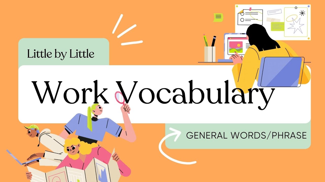 Work Vocabulary in English! | English at Work | Listening & Speaking ...
