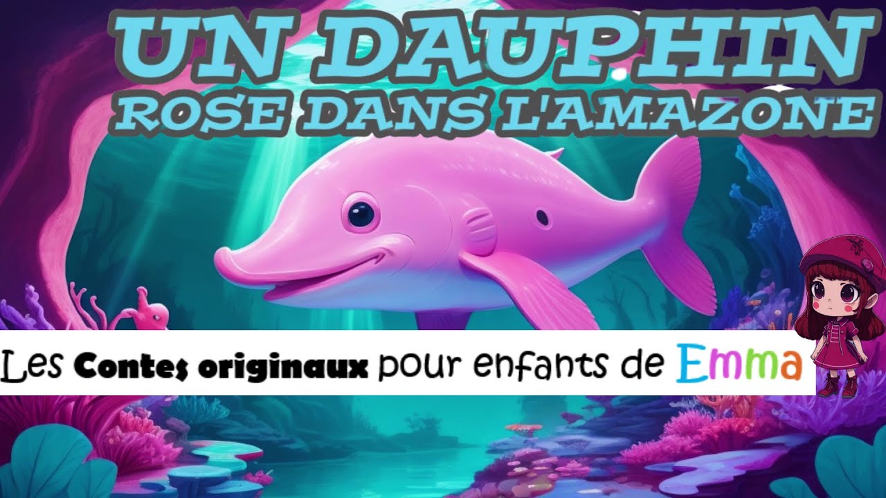 Les Contes Originaux pour Enfants d' Emma : Un Dauphin Rose dans l ...