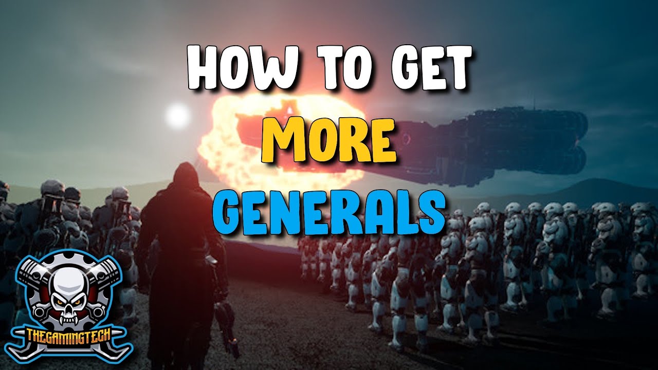 Spacebourne 2. How to get more generals. - YouTube