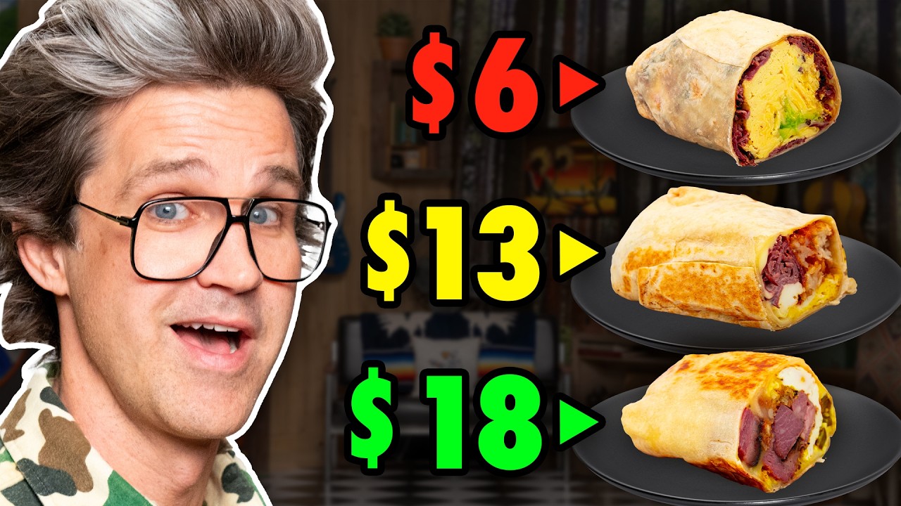 Frozen vs. Fast vs. Fancy Food Taste Test (ft. Fortune Feimster) - YouTube