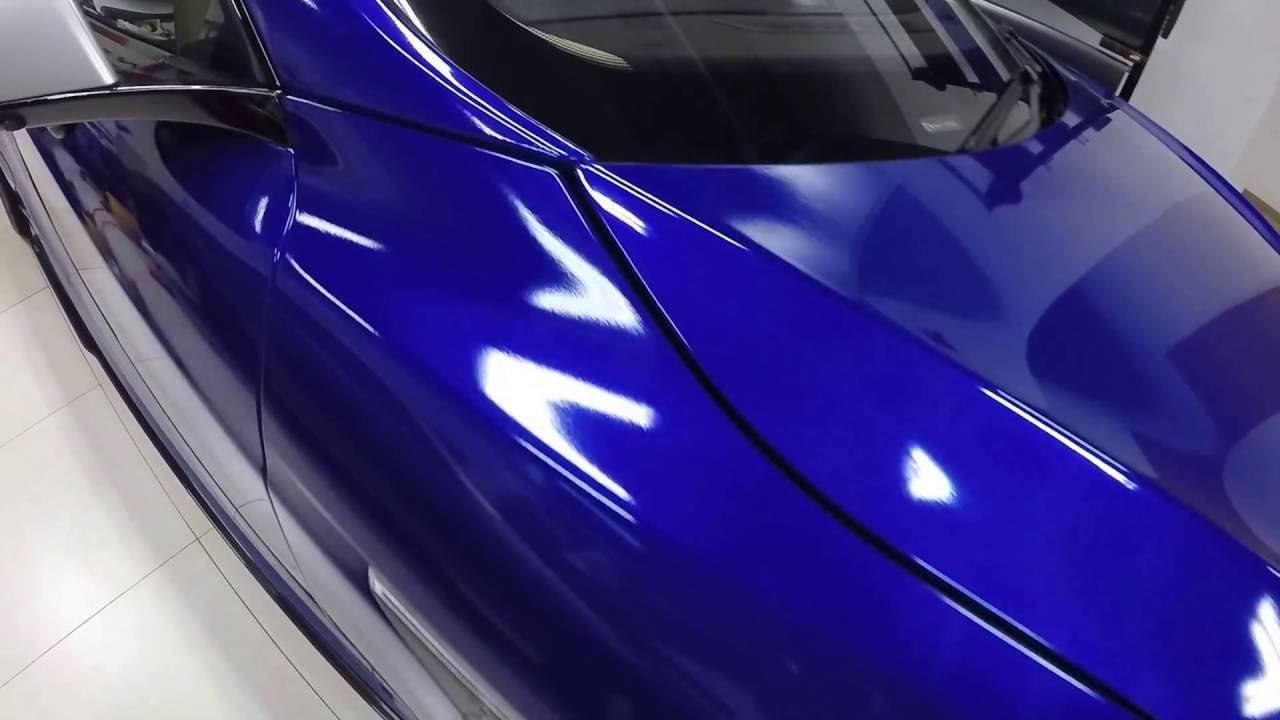 Car Wrap - Gloss Cosmic Blue Tesla Model S P85 by Wrap Workz Hong Kong ...