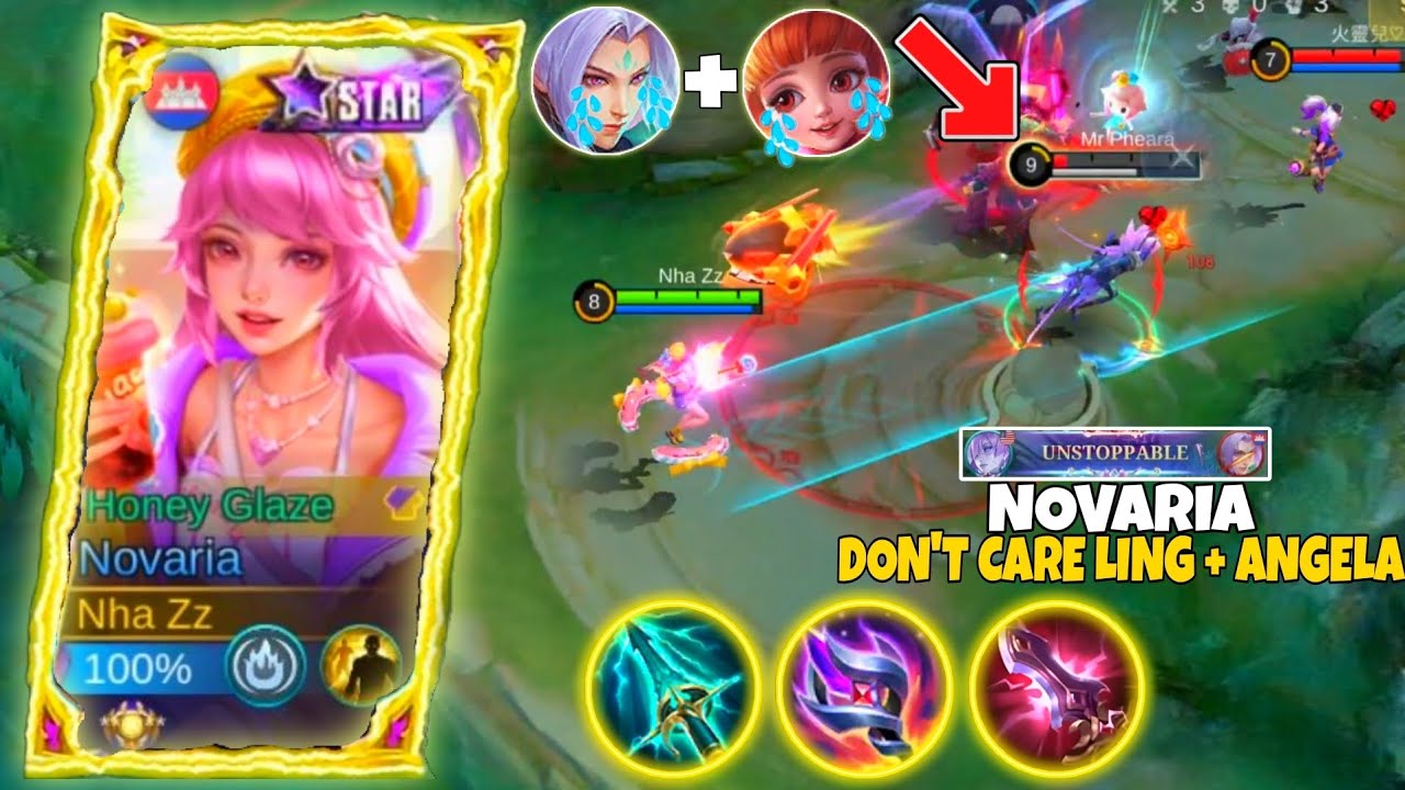 NOVARIA BEST BUILD COUNTER LING + ANGELA!! NOVARIA NOT SCARED COMBO ...
