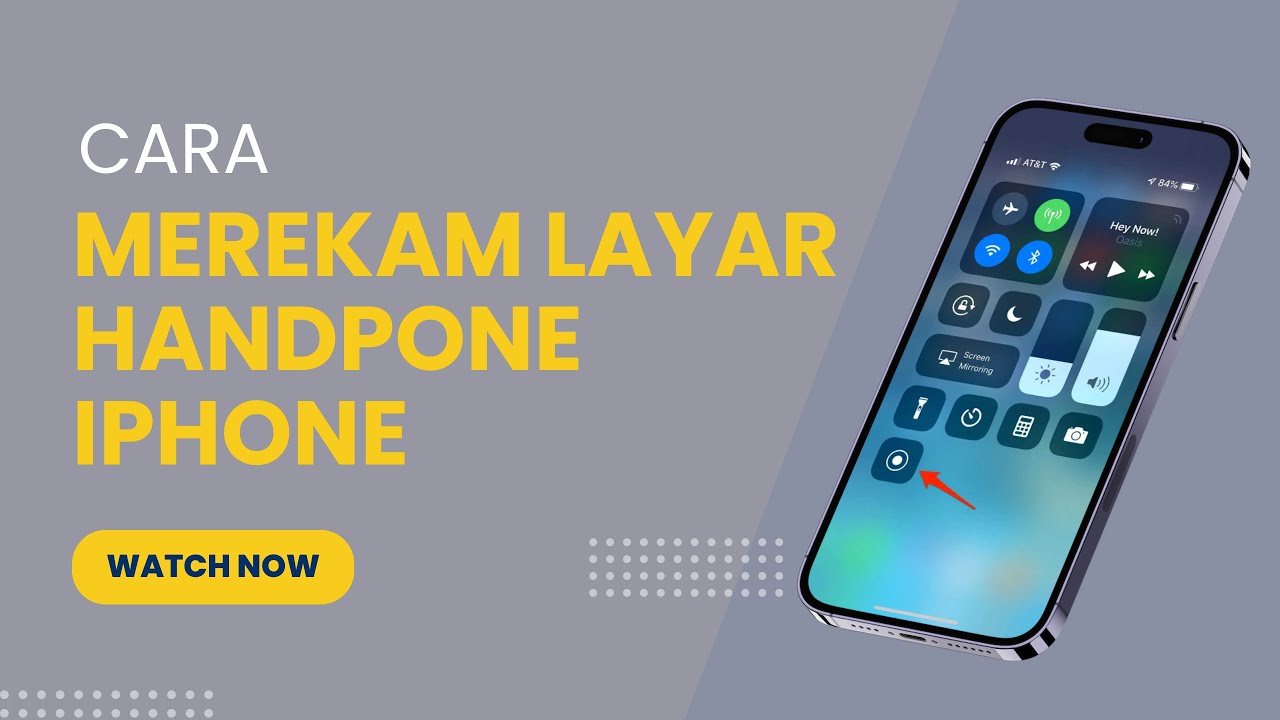 💙Cara Rekam Layar Di iPhone | Info Gadget Terbaru Indonesia💙 - YouTube