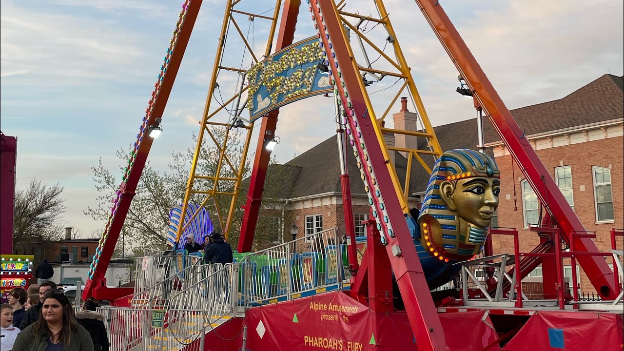 Pharaoh’s Fury Ride - YouTube
