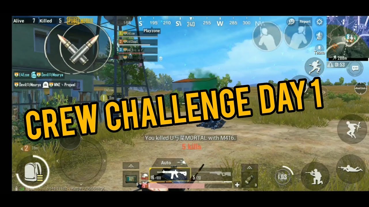 53 kills in 2 matches | Crew Challenge | Pubg Mobile - YouTube